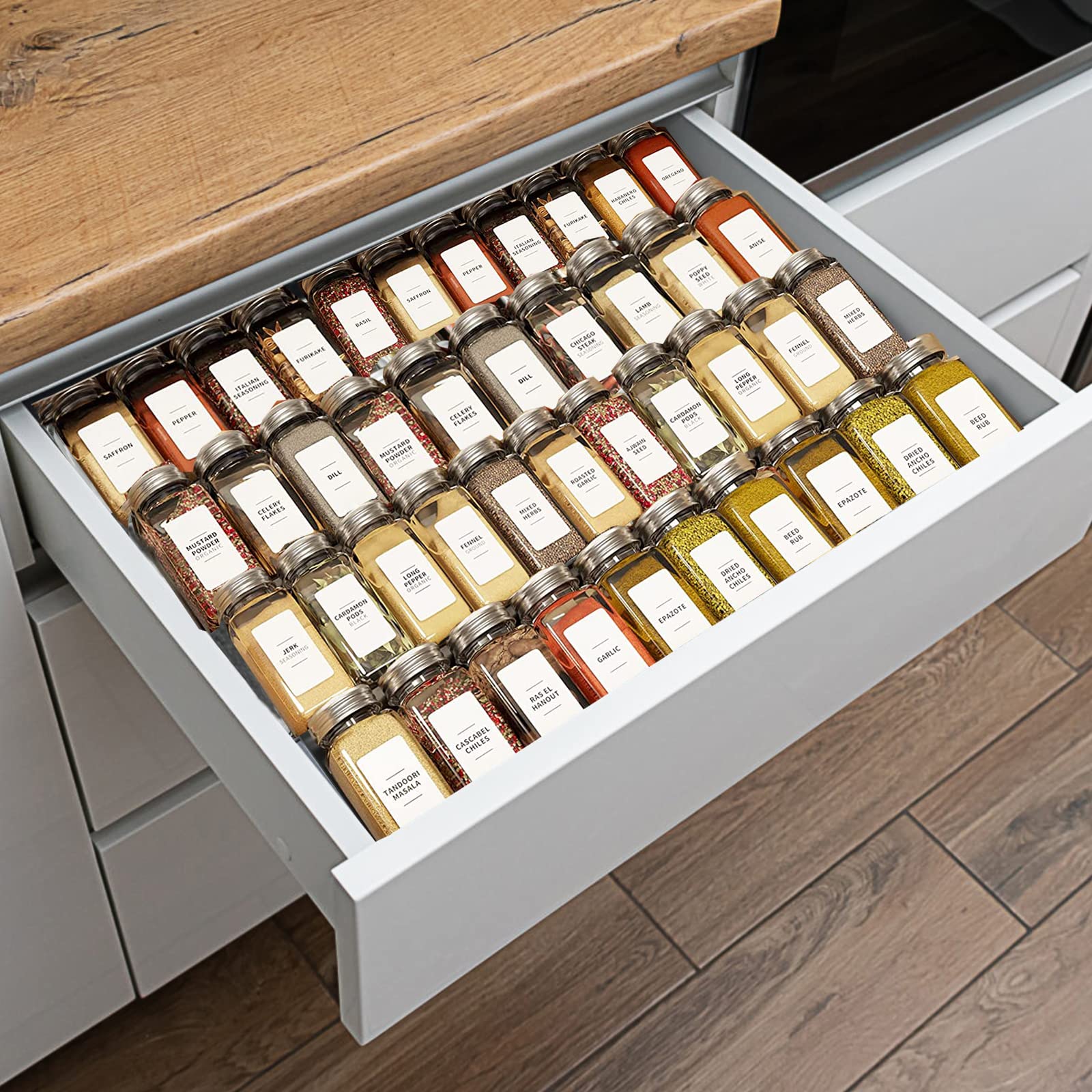 Spice organization ideas for a neat home